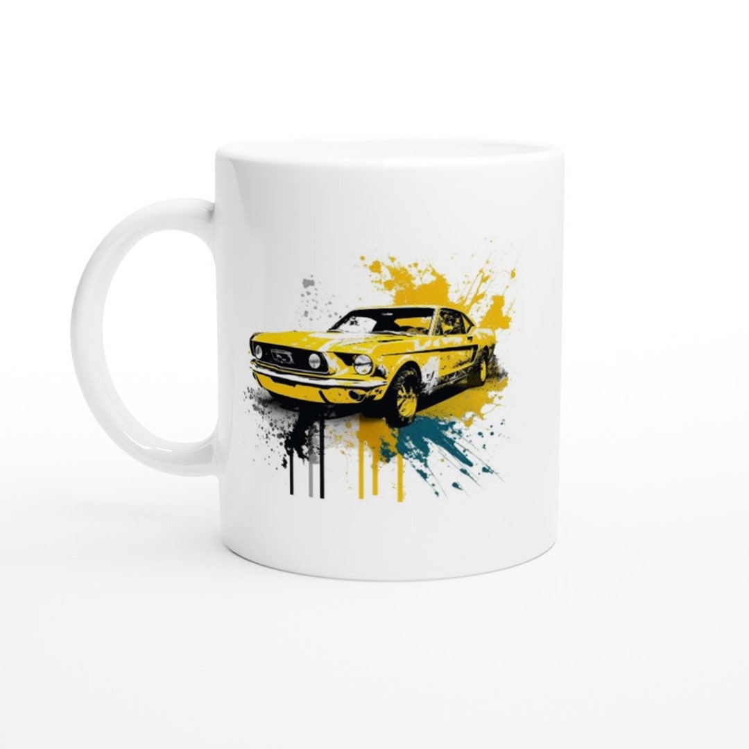 Ford Mustang Mug Classic Car Mug American Muscle Car Mug - Etsy