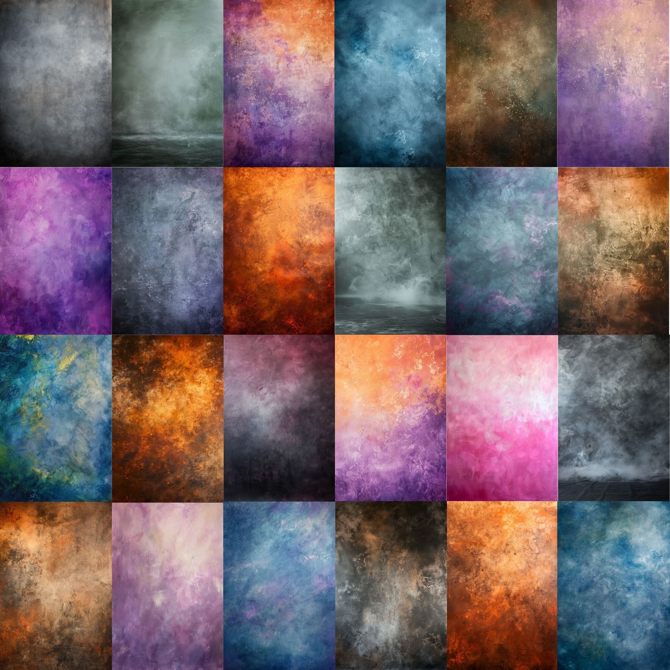 24 Old Master Background, Fine Art Texture, Vertical Portrait ...