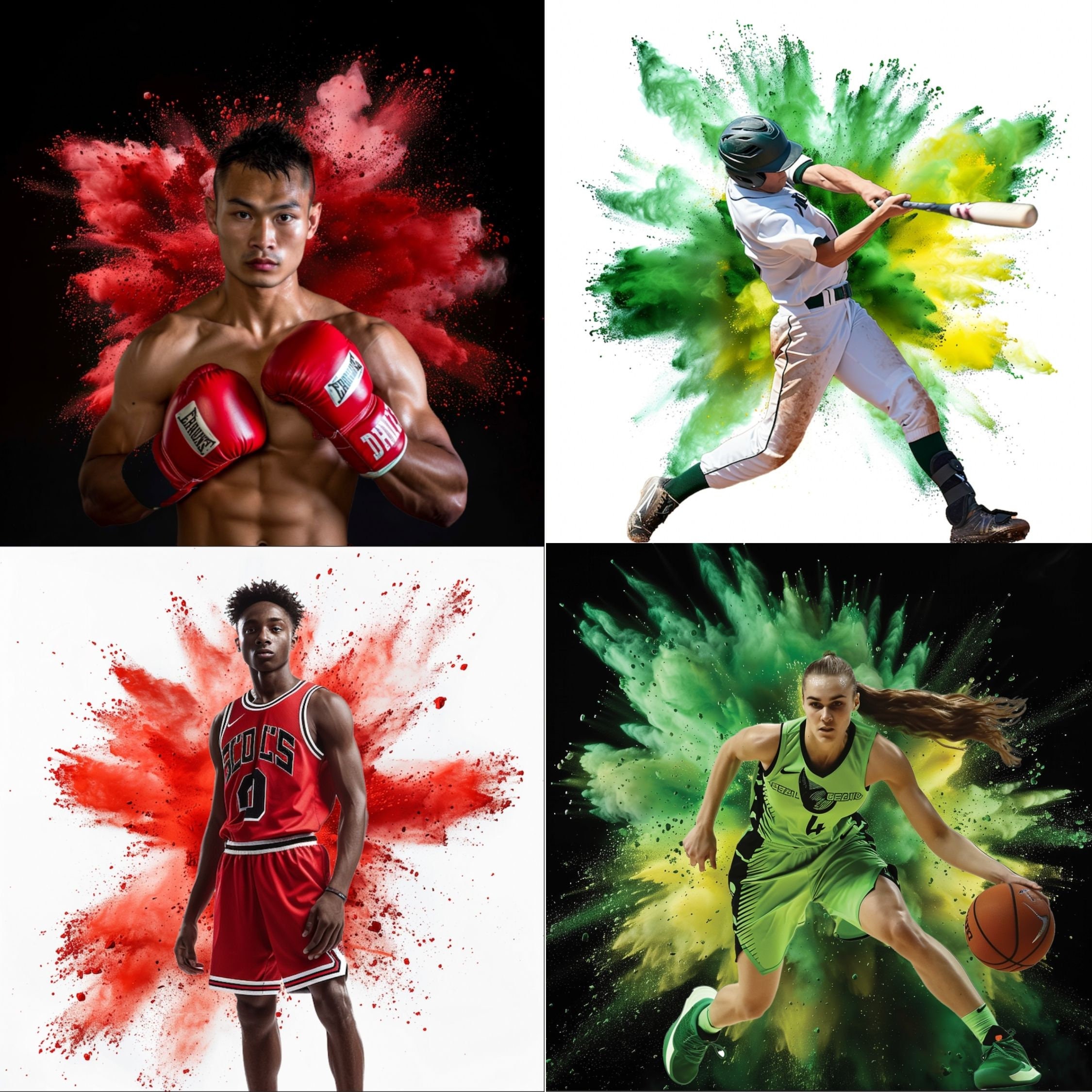 108 Color Explosion Digital Backdrops: School Color Photography ...