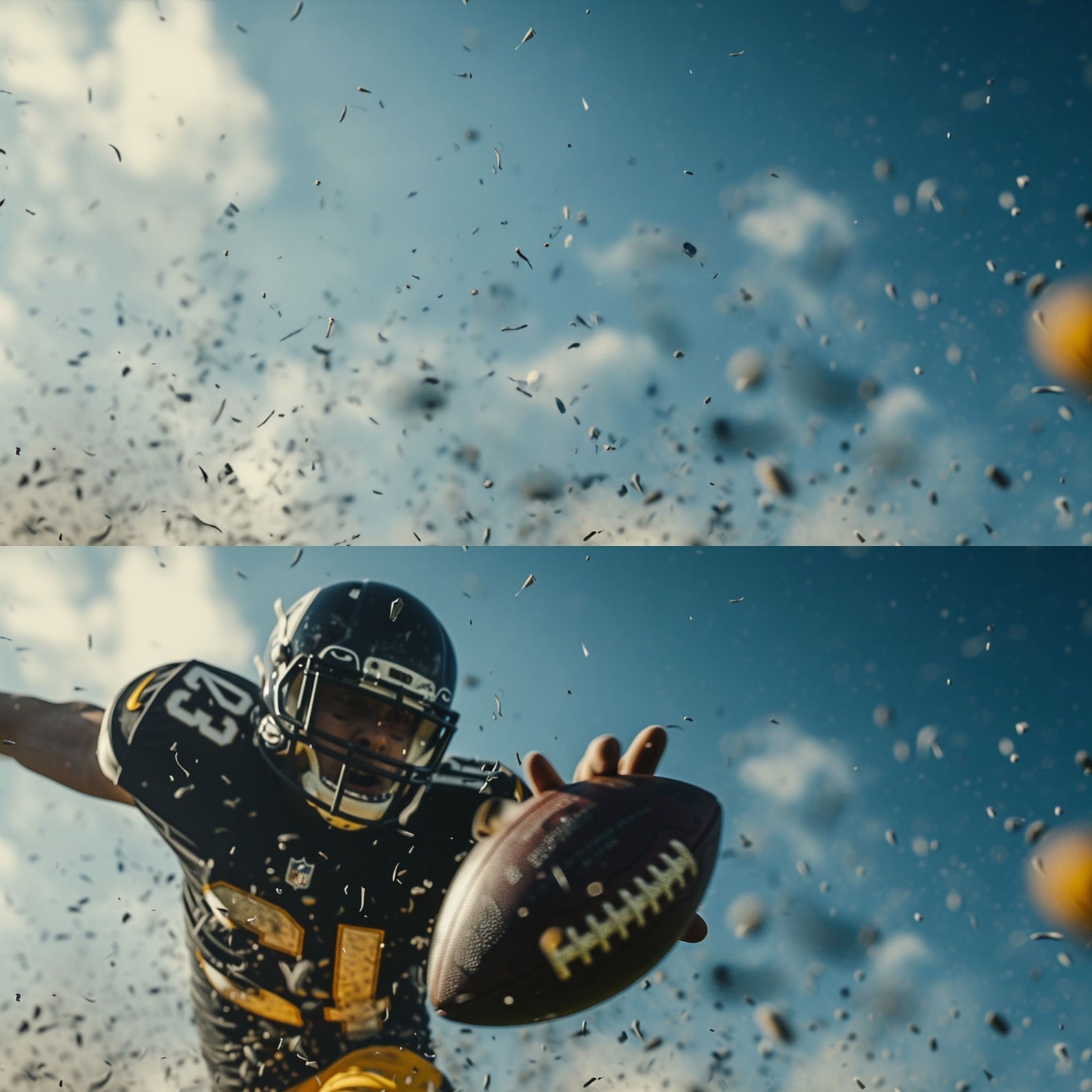 Photoshop Digital Backdrops for Sports Action Shots, School Colors ...
