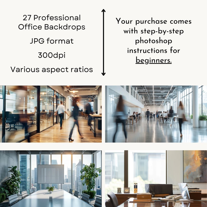 Office Backdrops for Professional Business Headshot Profile Picture ...