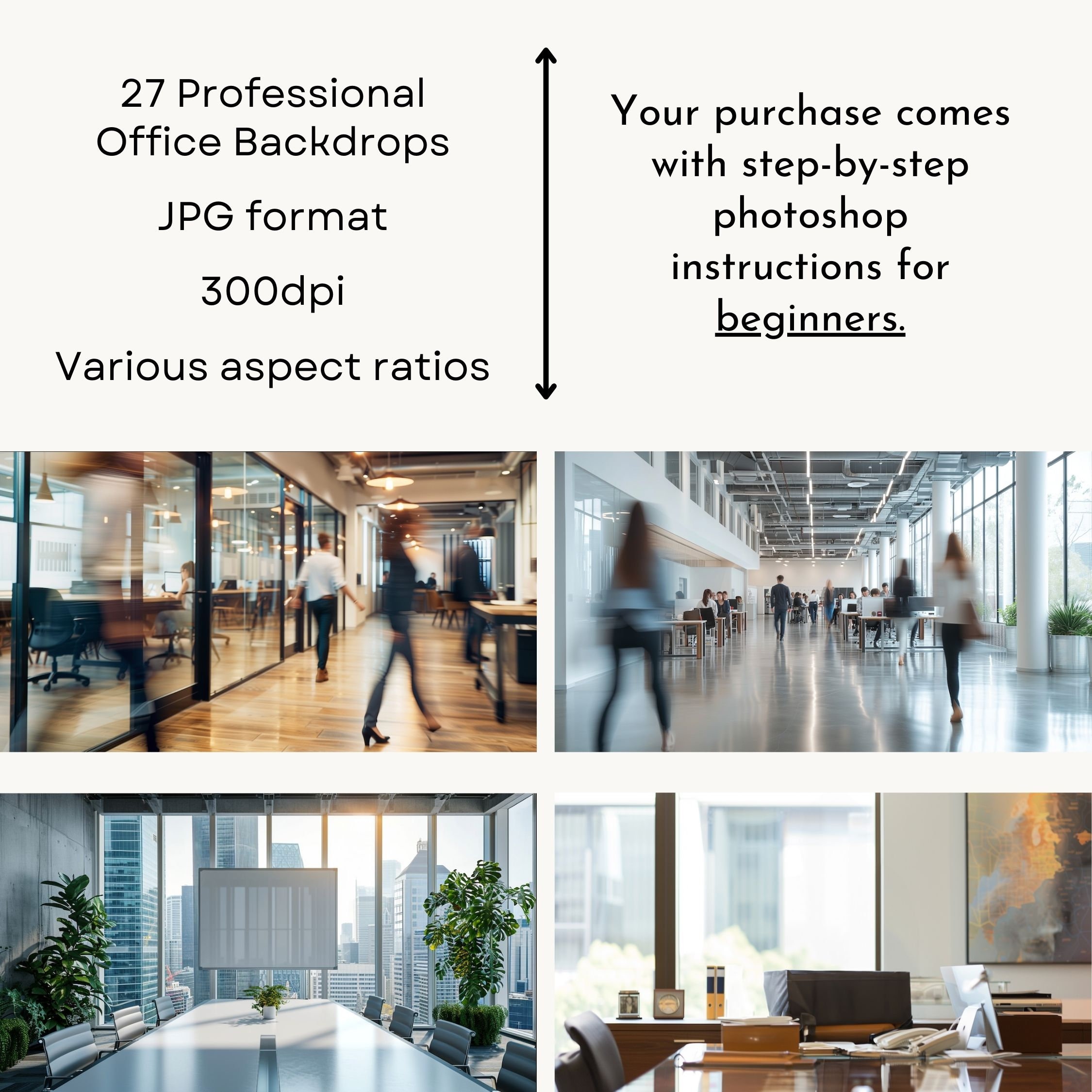 Office Backdrops for Professional Business Headshot Profile Picture ...