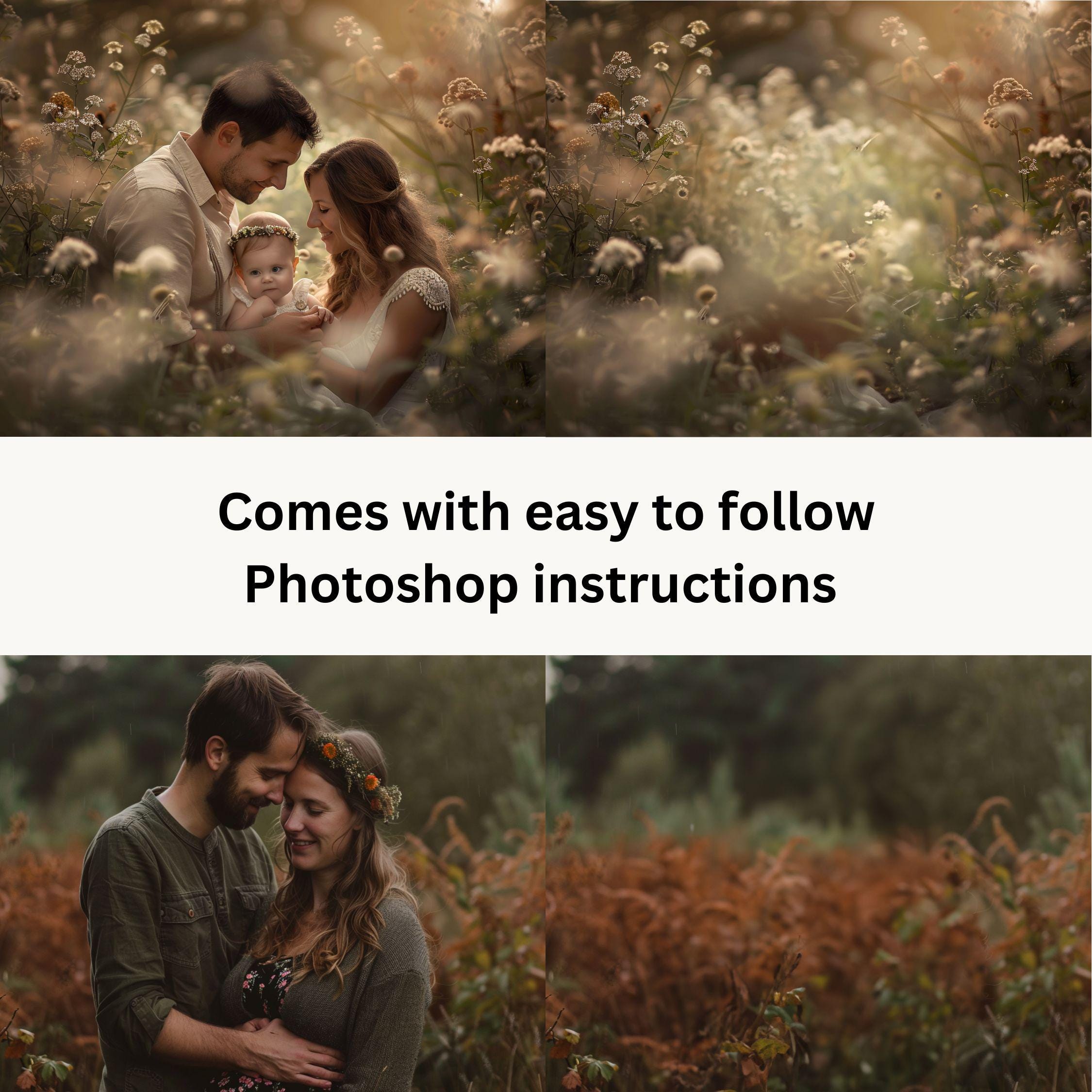 15 Outdoor Woodland Park Path Digital Backdrops, Family Photo ...