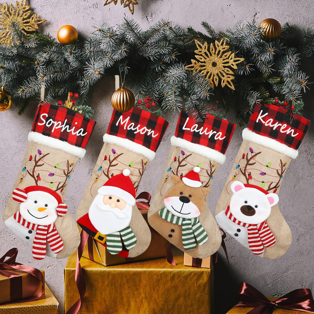 Christmas Stockings Personalized，personalized Stockings With Names for ...