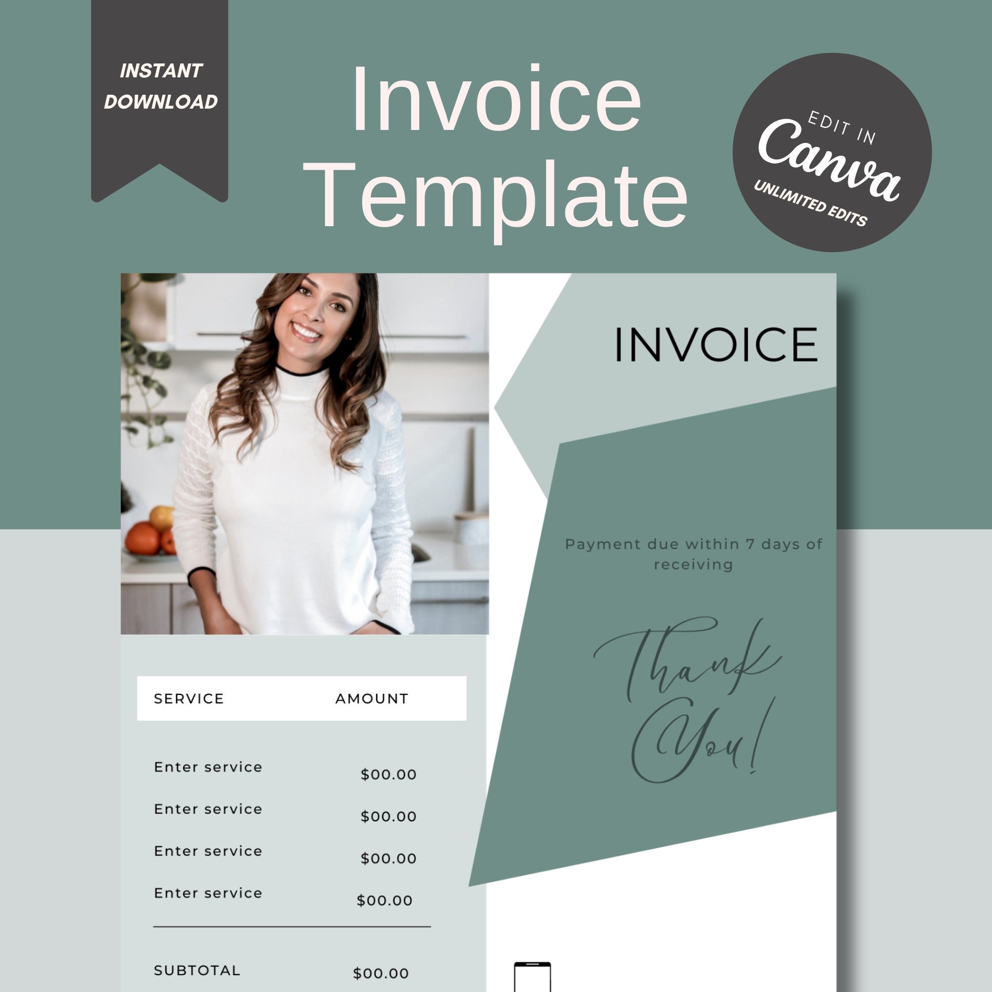 Invoice Template Download Invoice Template Coaches Invoice Modern ...