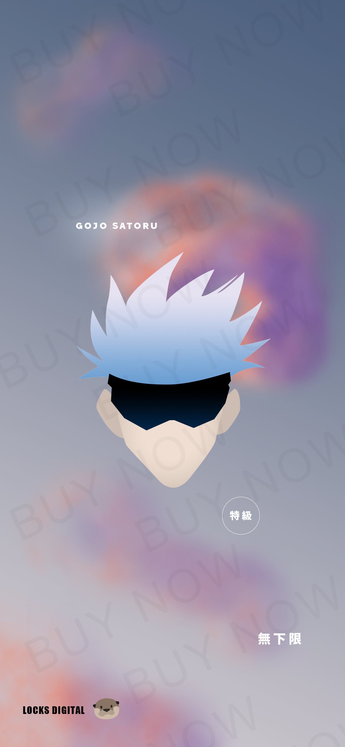 Jujutsu Kaisen Satoru Gojo Lock Screen - Etsy