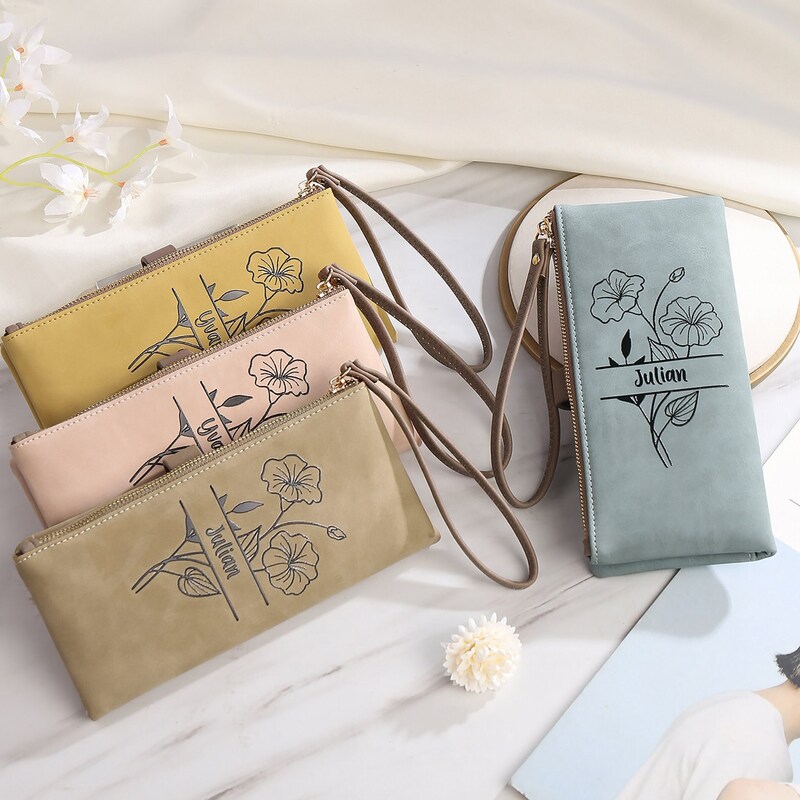 Flower Wallet - Etsy