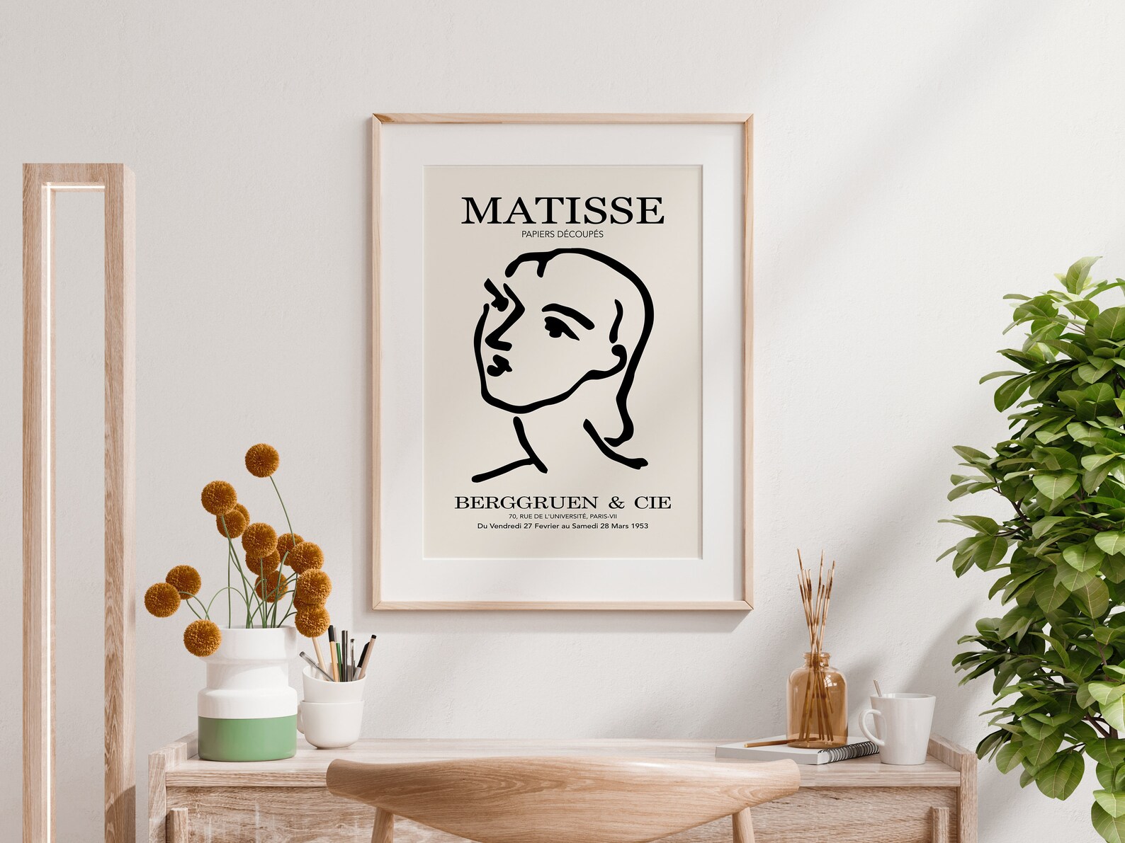 Matisse Print, Matisse Poster Download, Matisse Face, Henri Matisse ...