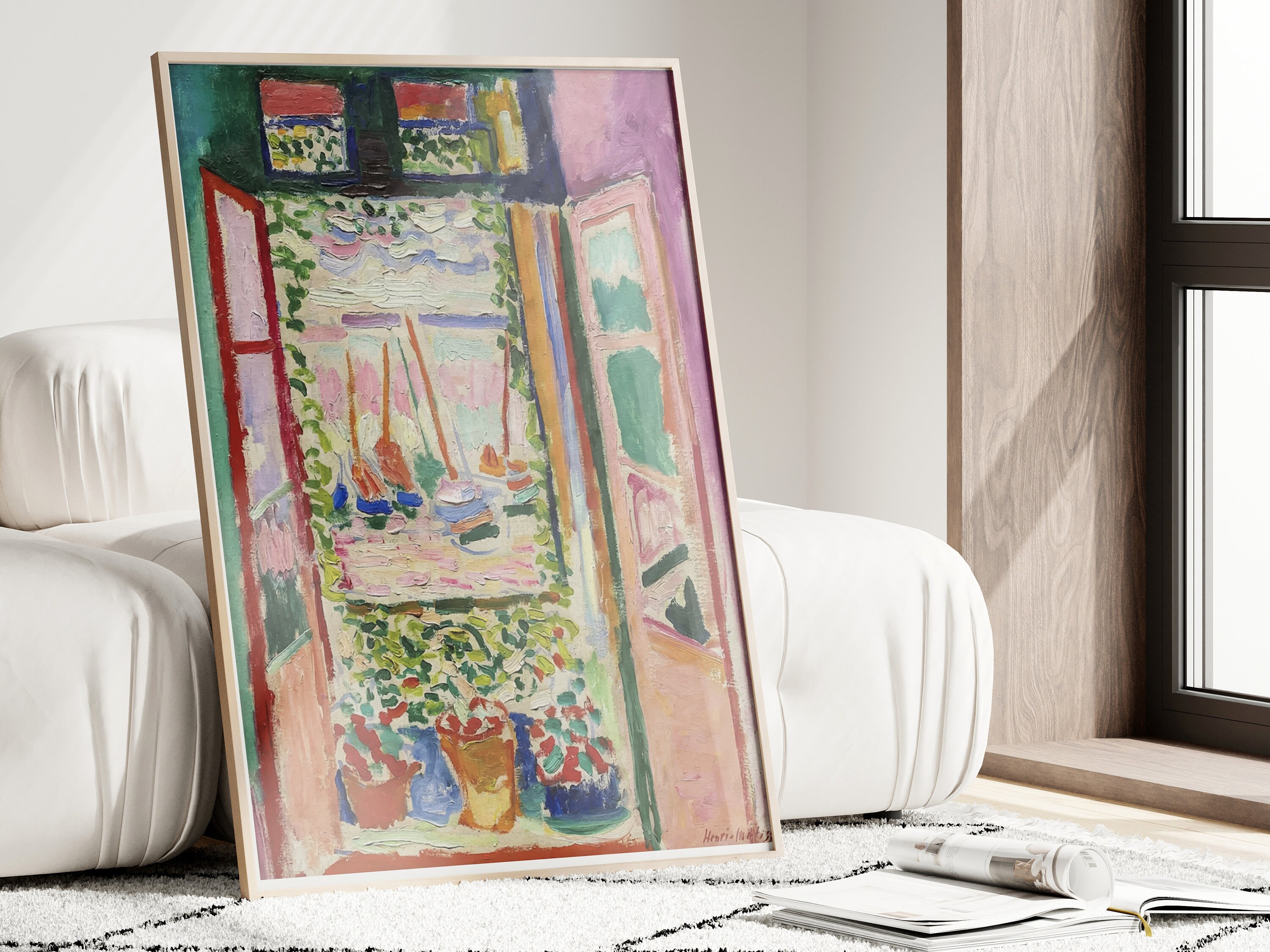 Matisse Print Matisse Exhibition Poster the Open Window - Etsy