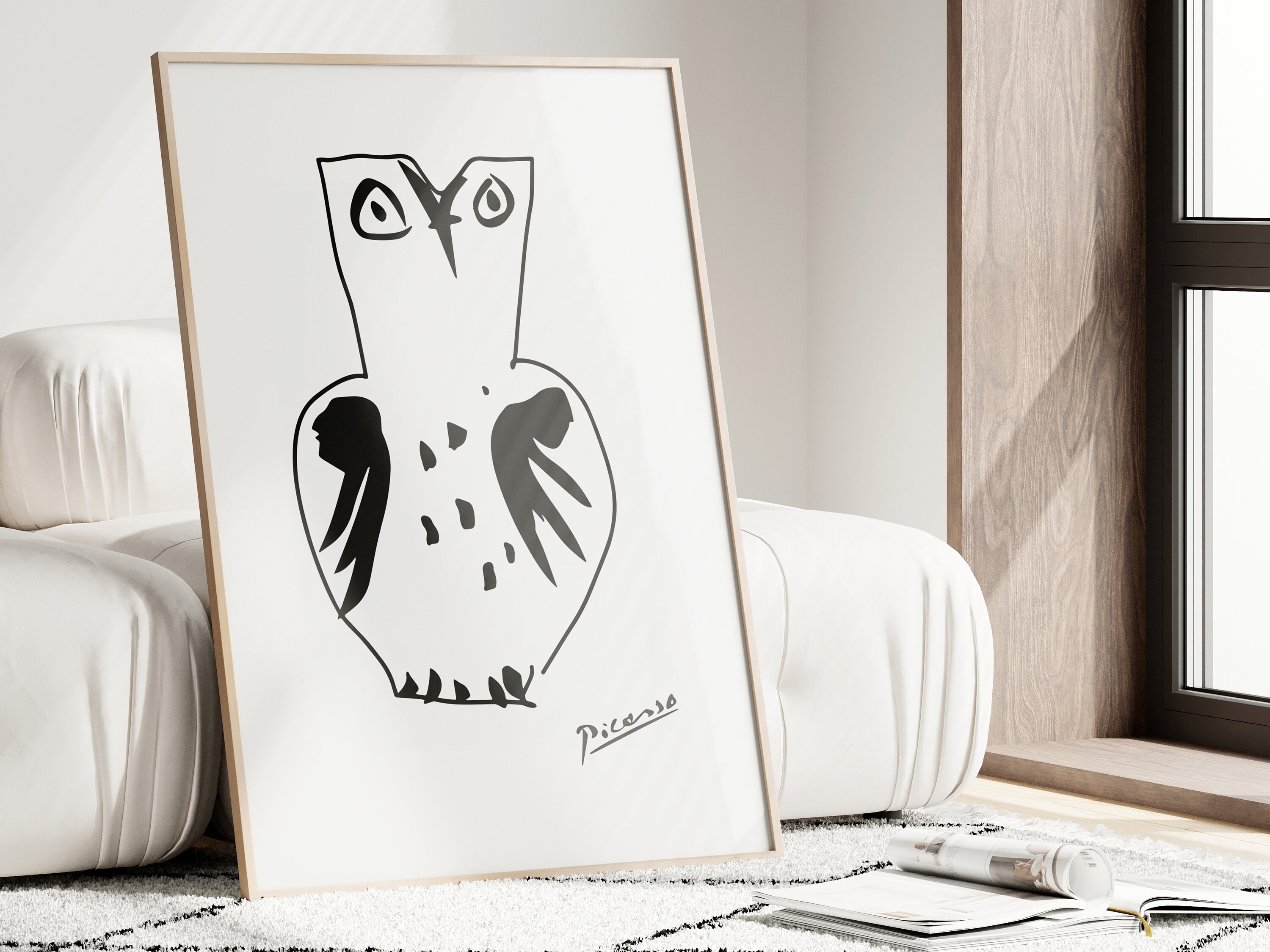 Picasso Set of 6 Prints Picasso Animal Sets Pablo Picasso Wall Art Picasso Art Print Picasso ...