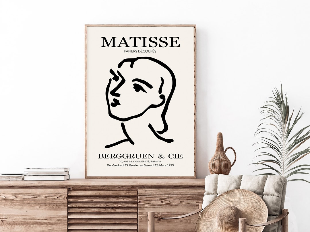 Matisse Print, Matisse Poster Download, Matisse Face, Henri Matisse ...