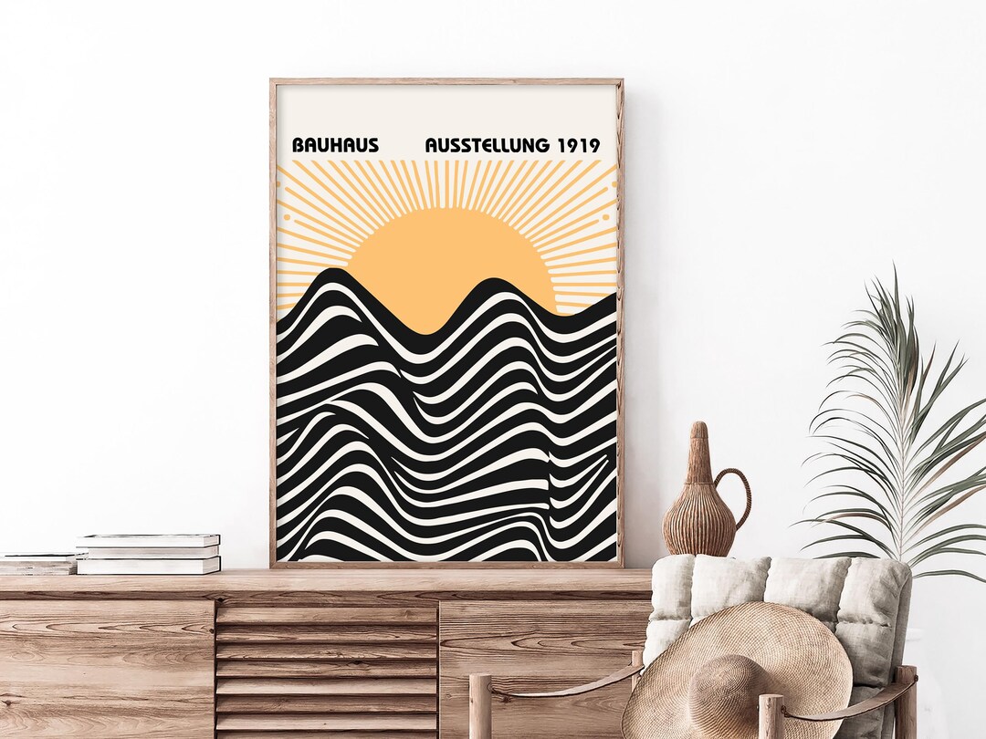 Bauhaus 1919 Exhibition Poster: Vintage Wall Art (digital Download) - Etsy