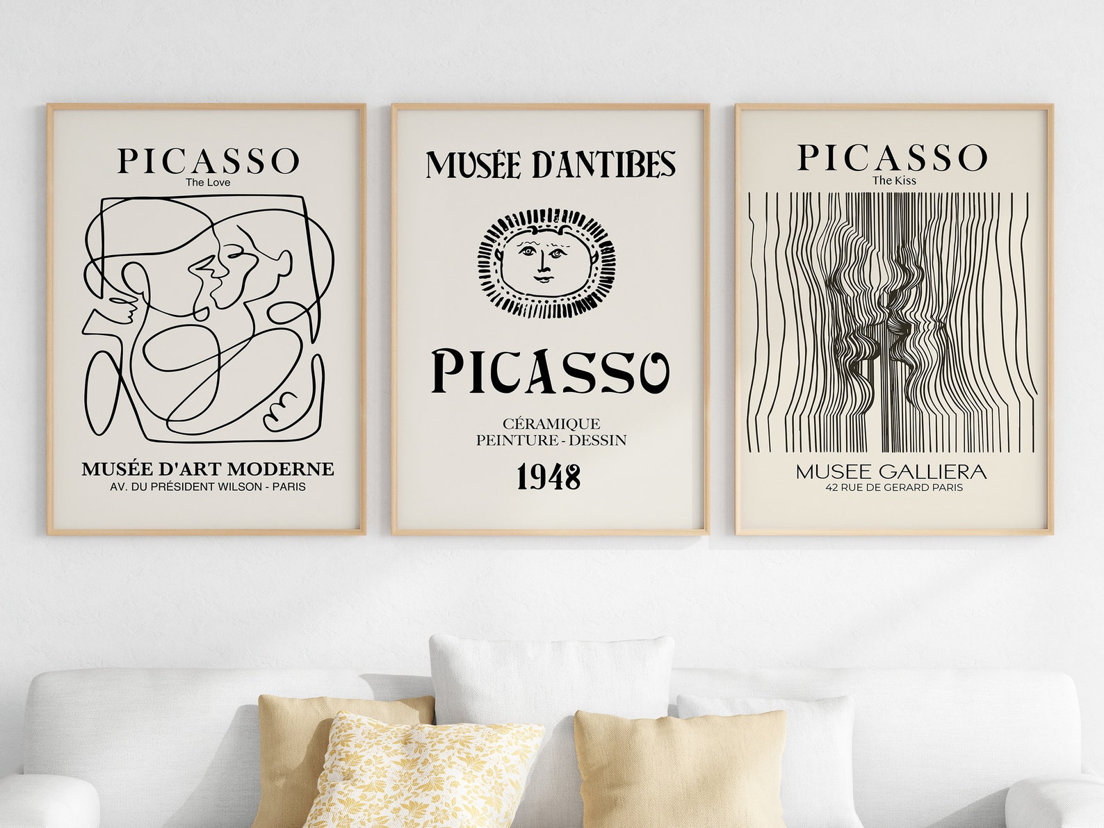 Picasso MEGA BUNDLE Wall Art Set of 50 Digital Prints Download ...