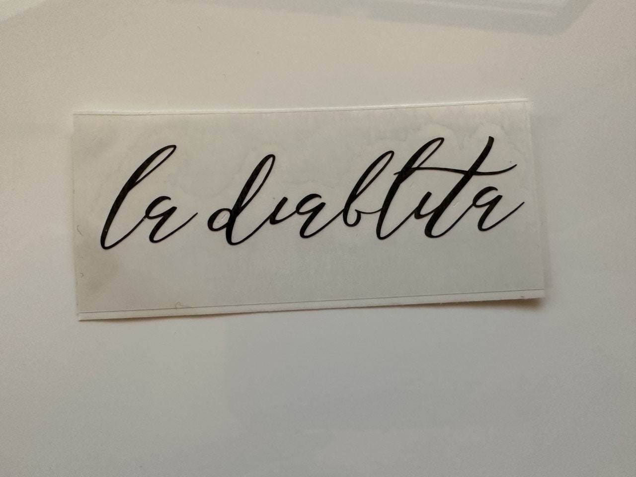 La Diablita Sticker Diablita Vinyl Sticker Lady Devil - Etsy