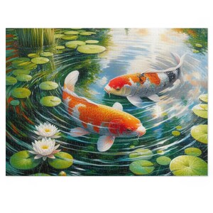 Fish Koyjigsaw Puzzle Box, 3D Animal Picture Puzzle Art for Kids and ...