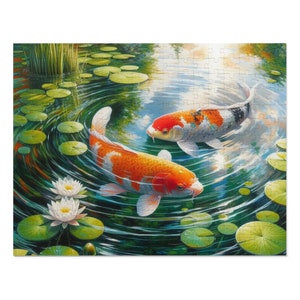 Fish Koyjigsaw Puzzle Box, 3D Animal Picture Puzzle Art for Kids and ...