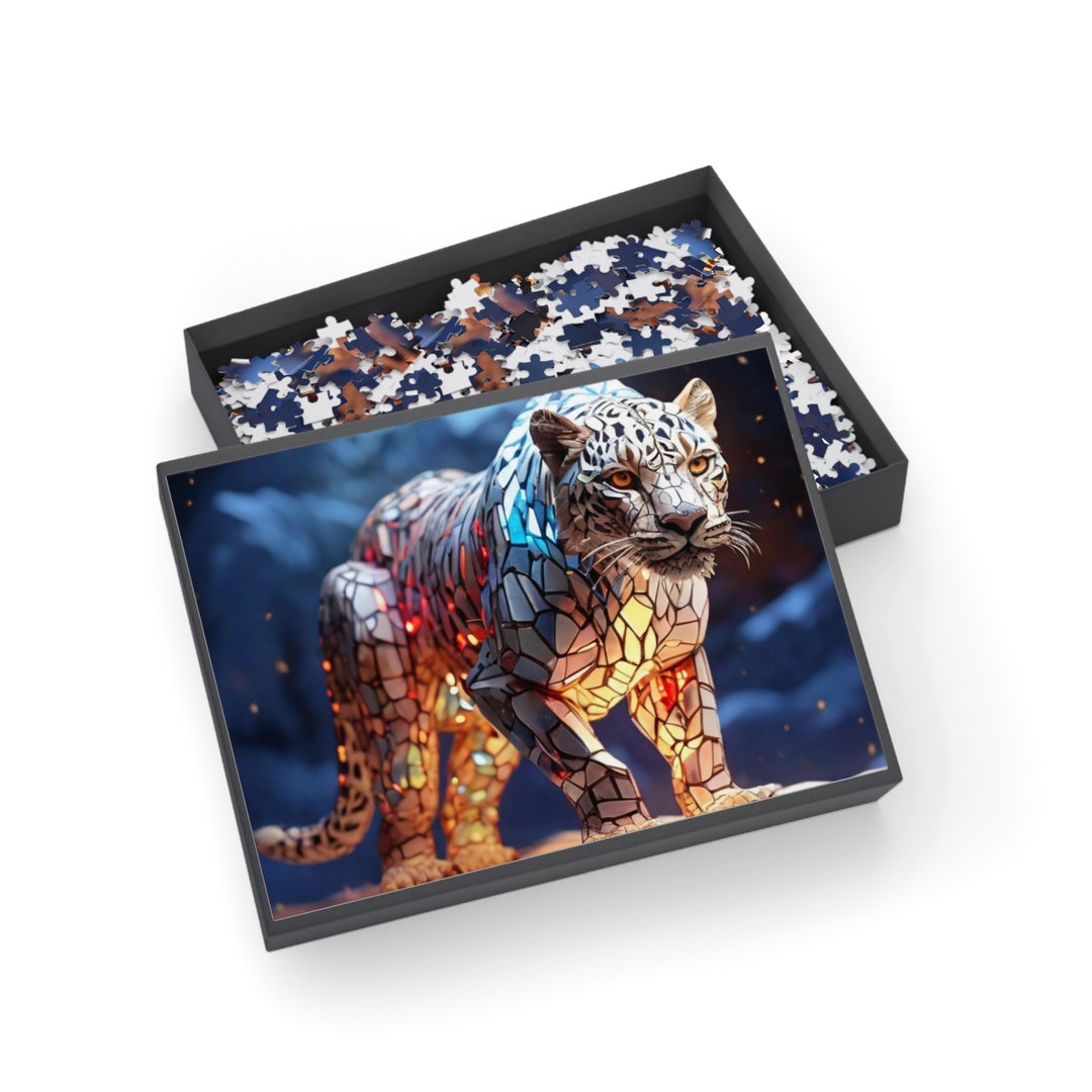 Animal Picture Puzzle Box 3D Puzzle Game for Kids and Adults, Jigsaw ...