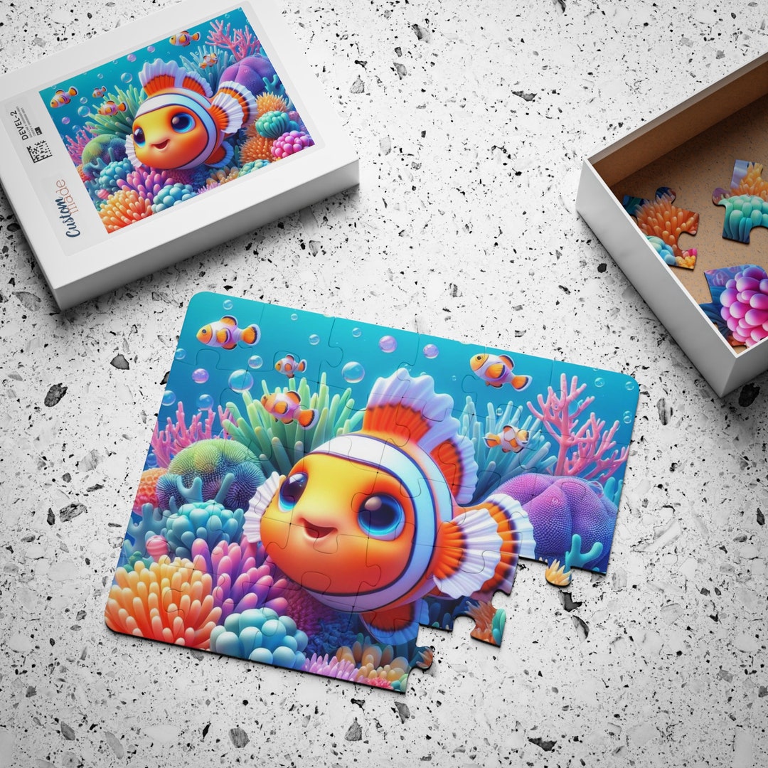 Animal Picture Puzzle Box 3D Puzzle Game for Kids and Adults, Jigsaw ...