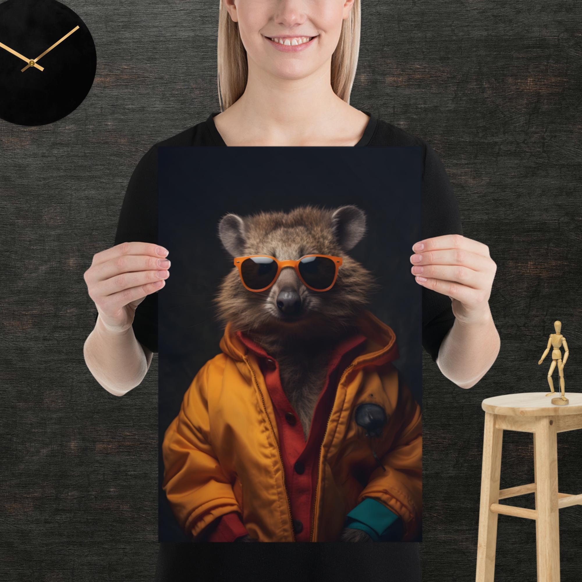 Quokka 80s Style | Retro Poster | Eighties Wall Art | Living Room ...