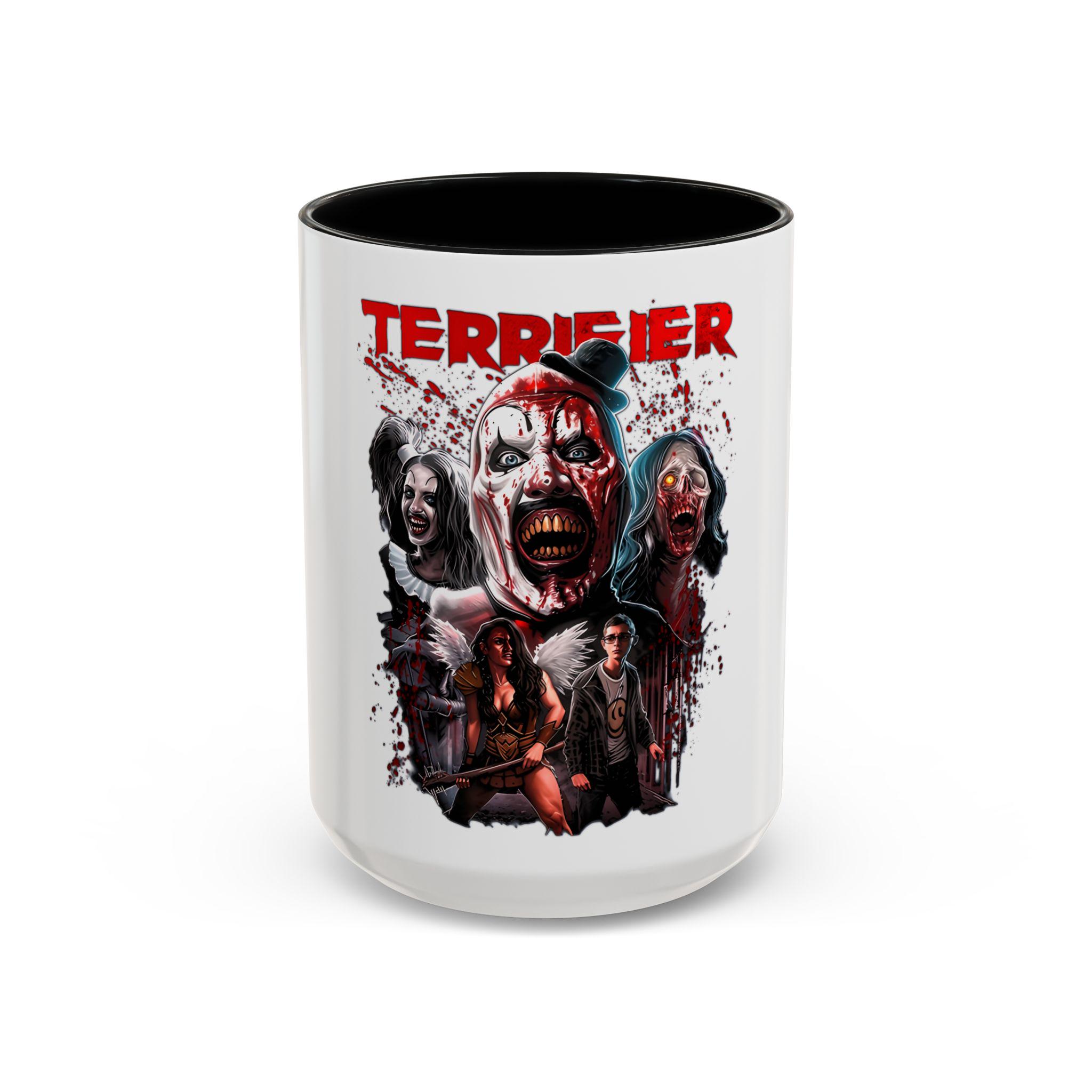Terrifier Horror Coffee Mug, Scary Movie Mug, Halloween Gift, Unique ...