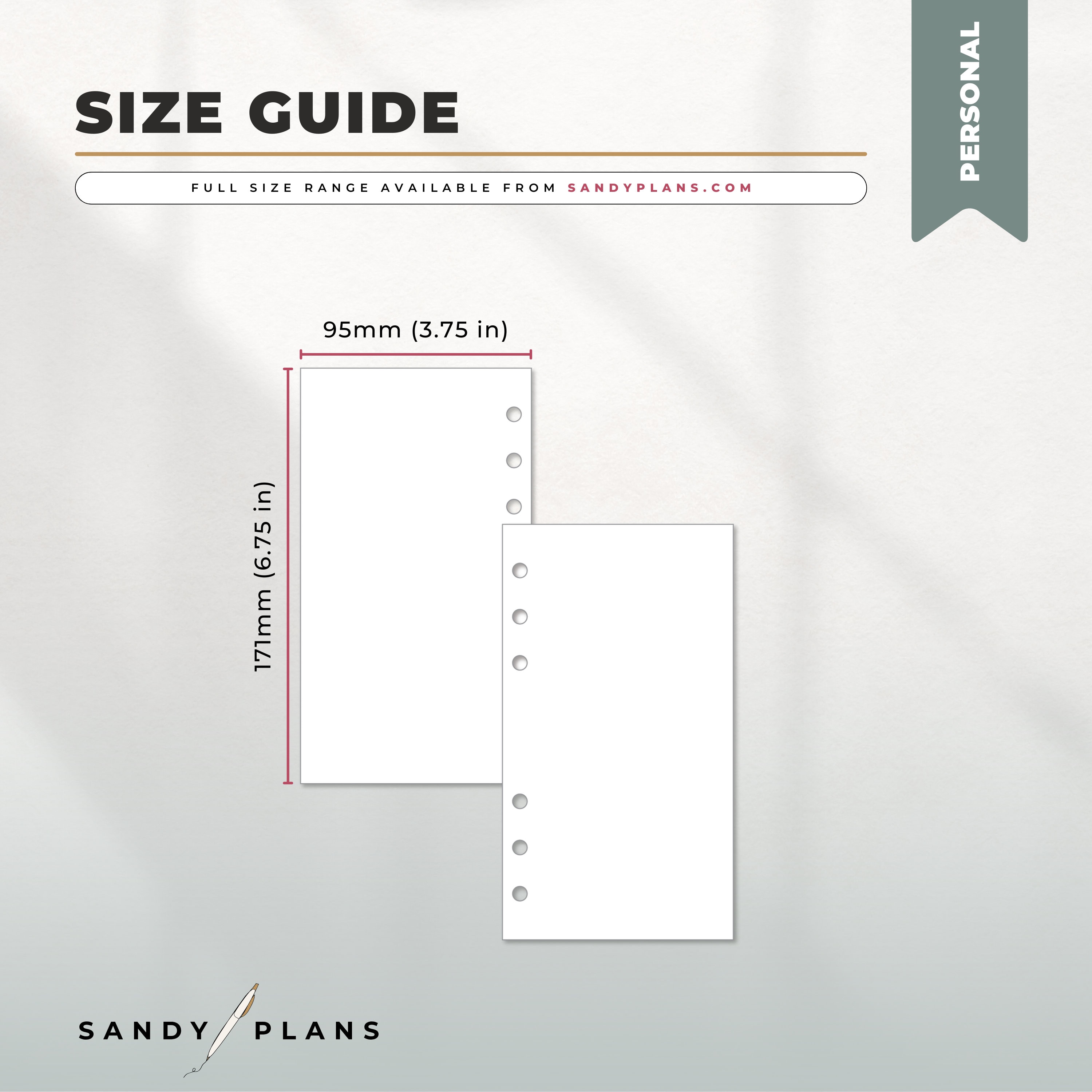 GTD Waiting on | PERSONAL | PRINTABLE Planner Insert | Productivity ...