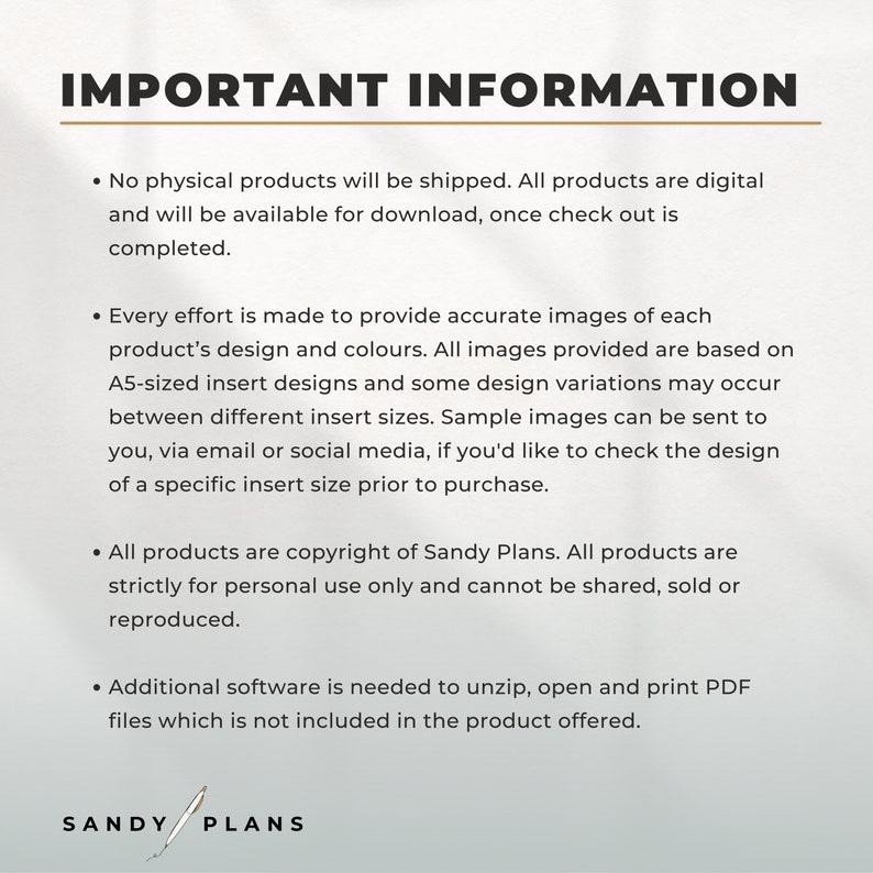 Getting Things Done Workbook | HALF LETTER | PRINTABLE Planner Insert ...