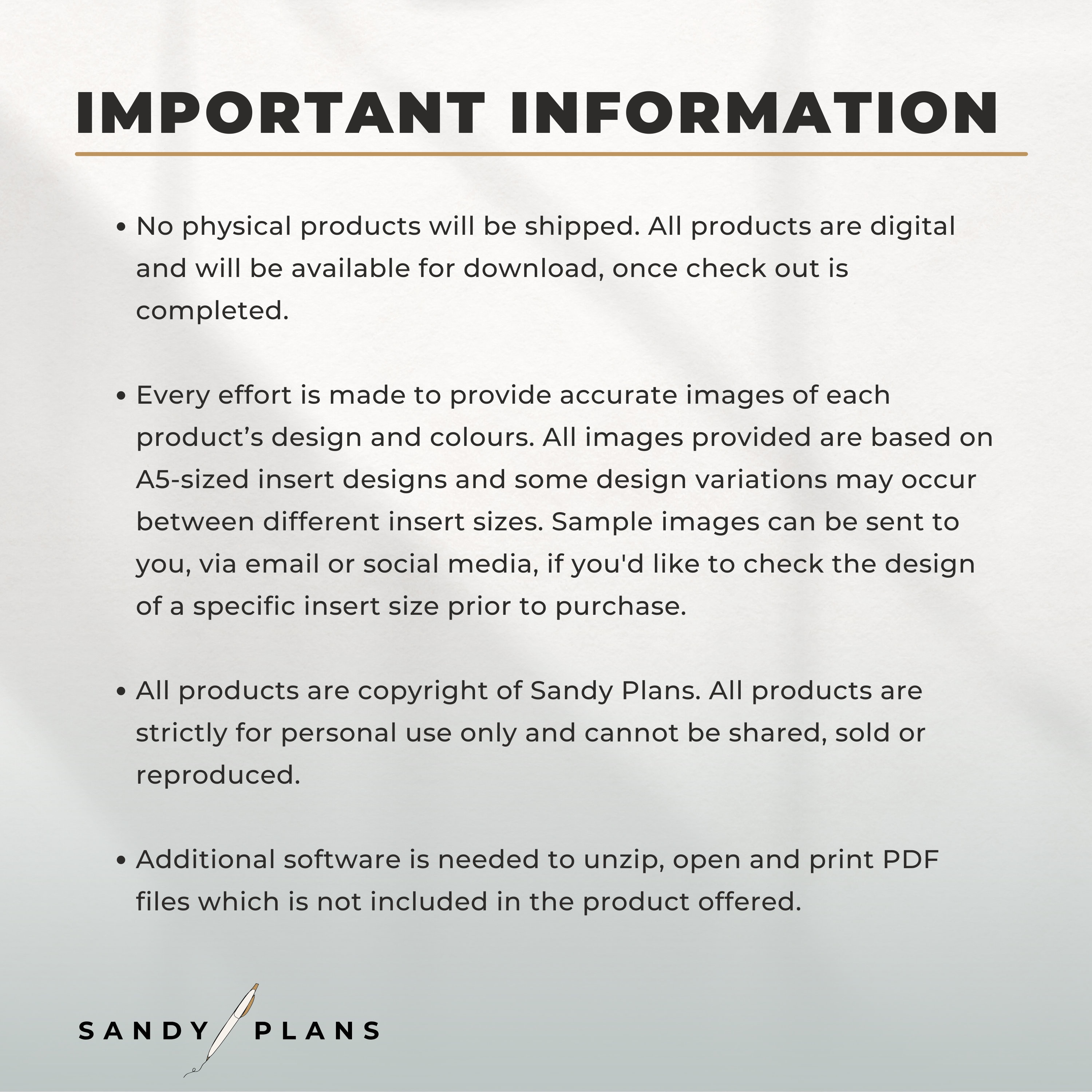 GTD Next Actions | A5 | PRINTABLE Planner Insert | Productivity ...