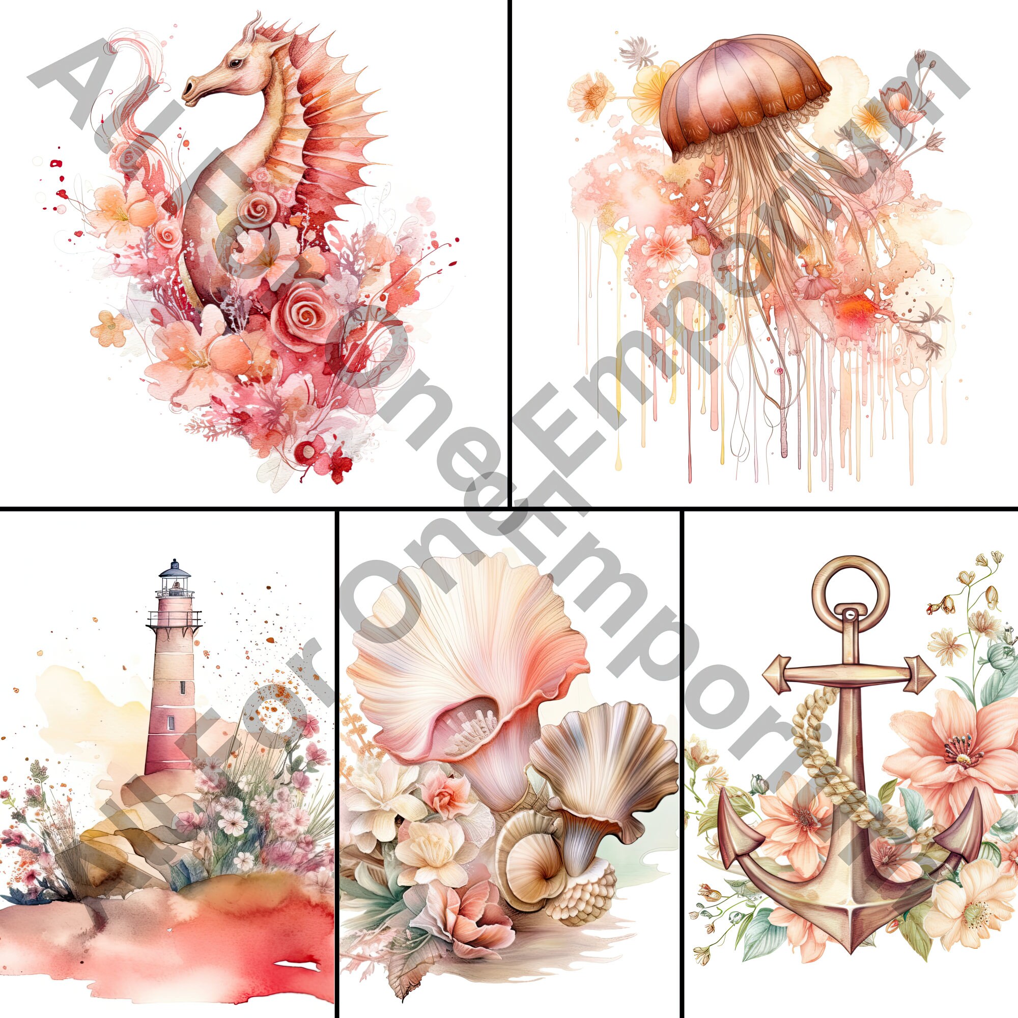 120 Boho Nautical SVG - Ocean Beach Wedding SVG Mega Bundle ...