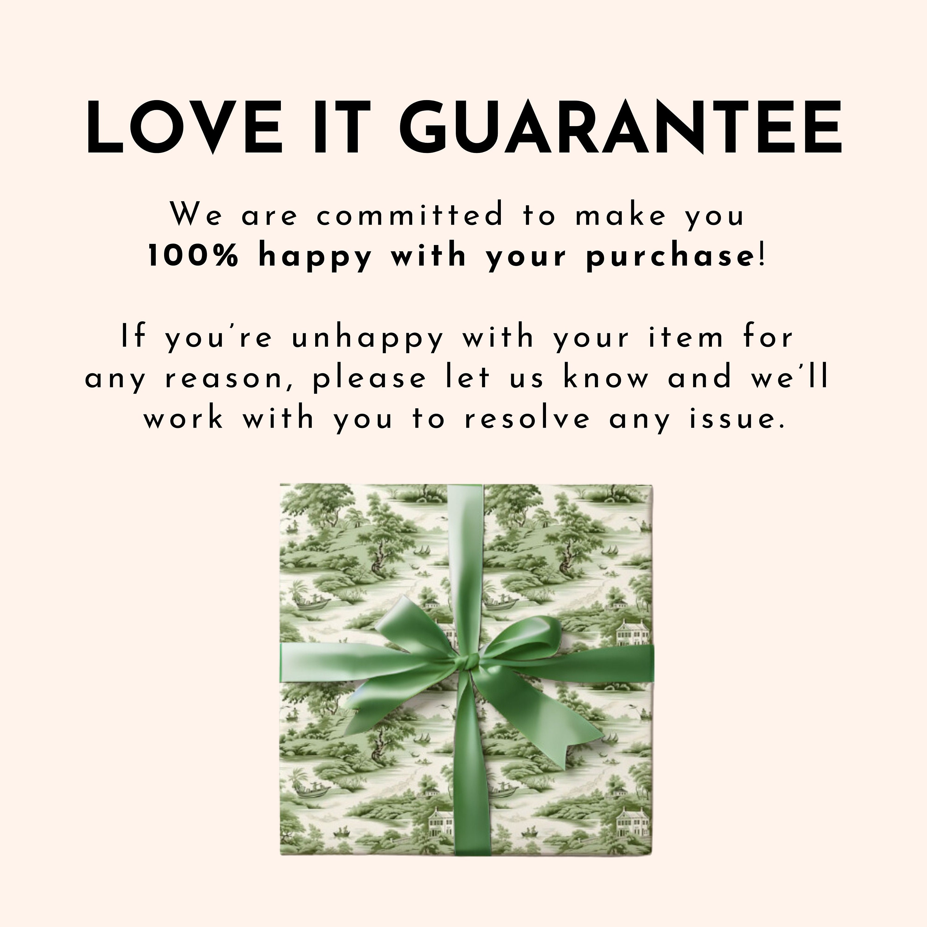 Green Toile Wrapping Paper, Chinoiserie Gift Wrap Roll, Birthday ...