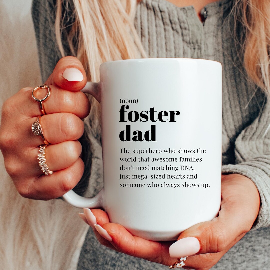 Foster Dad Mug, Foster Father Gift From Kids, Foster Parent ...
