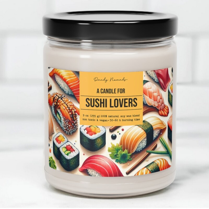 Sushi Candles - Etsy