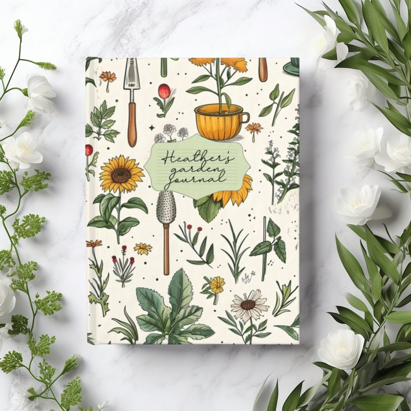 Garden Journal - Etsy