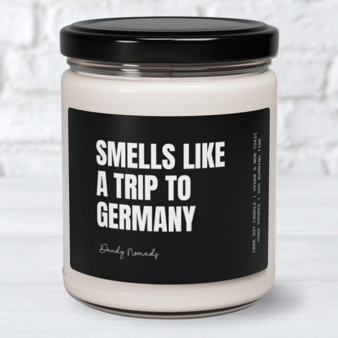 Germany Trip Gift, Scented Candle, Germany Decoration, Germany Vacation ...