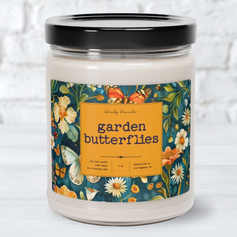 Butterfly Candle - Etsy