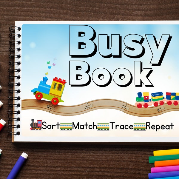 Preschool Workbook - Etsy