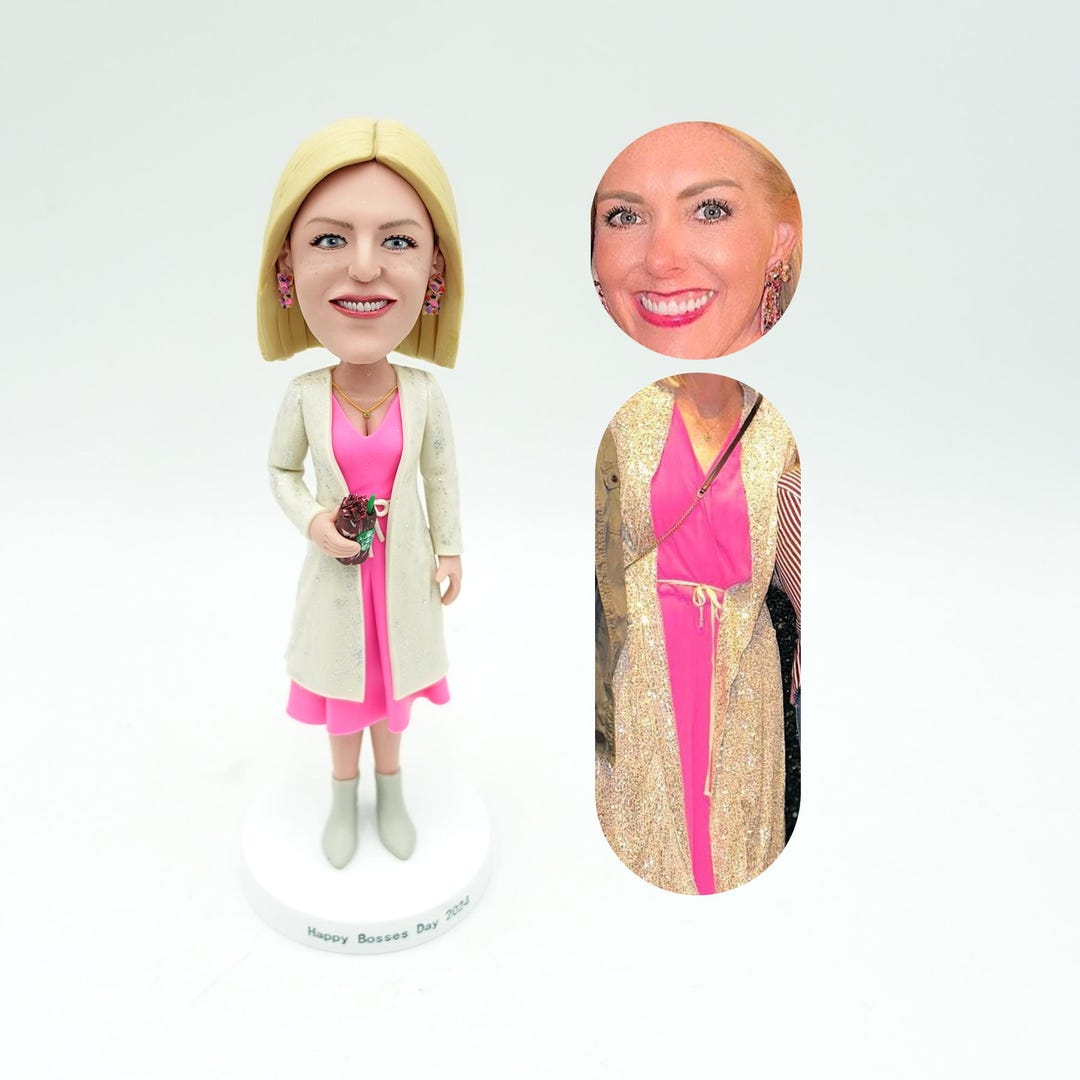 Custom 3D Bobblehead Doll: Personalized Portrait Gift - Etsy