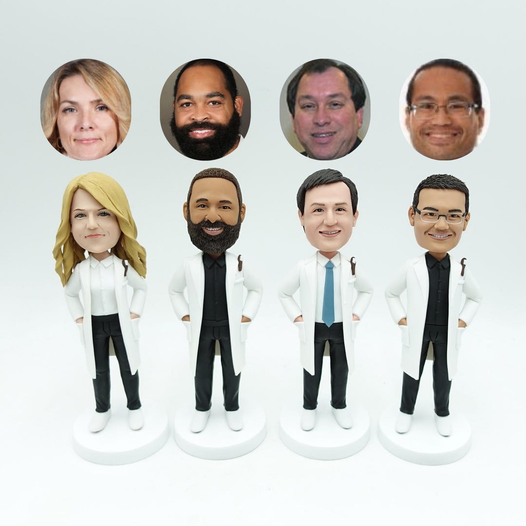 Personalized Doctor Bobblehead, Custom Medical Gift - Etsy