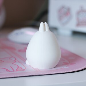 Cable Bunny 3D Printed Figurine to Hold Your Cable - Etsy