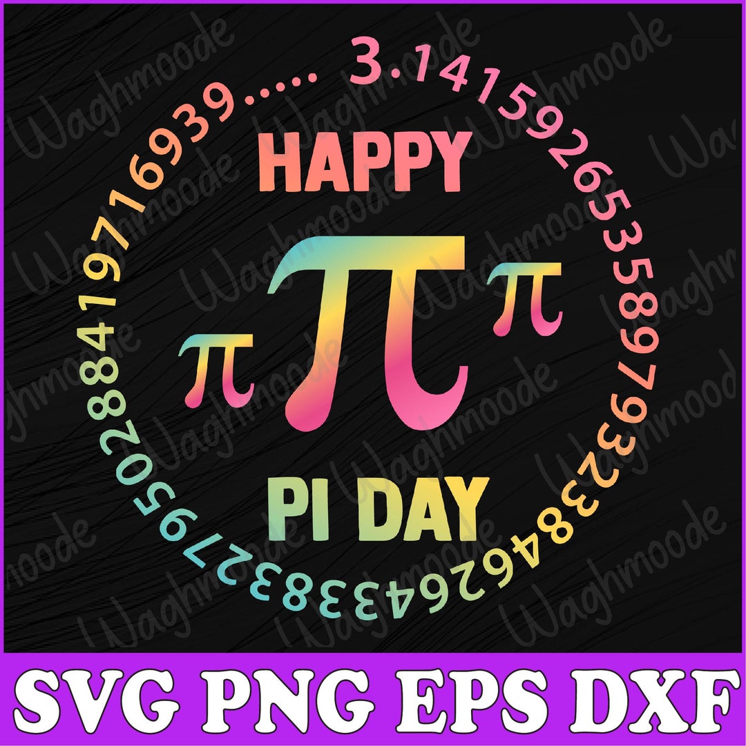 Happy Pi Day Mathematical Svg, Math Teacher Svg, Pi 3.14 Svg, Cricut ...
