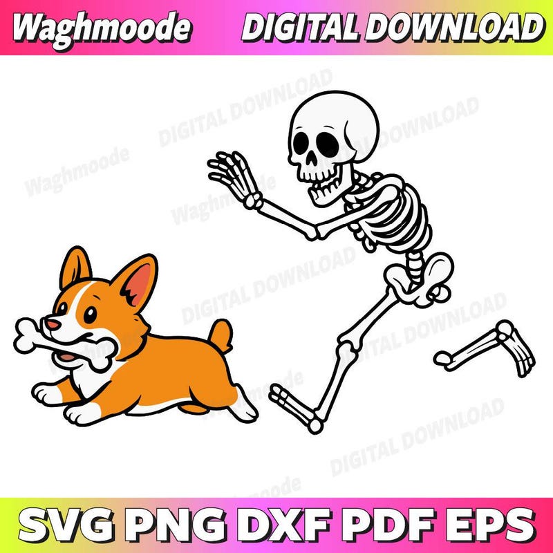 Dog Skeleton - Etsy