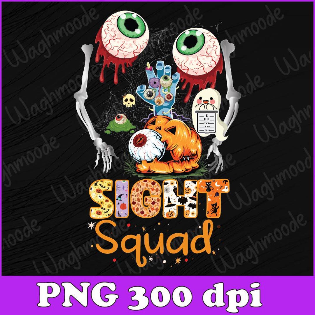 Optometrist Halloween Sight Squad Witch Pumpkin Optician Png, Sight ...