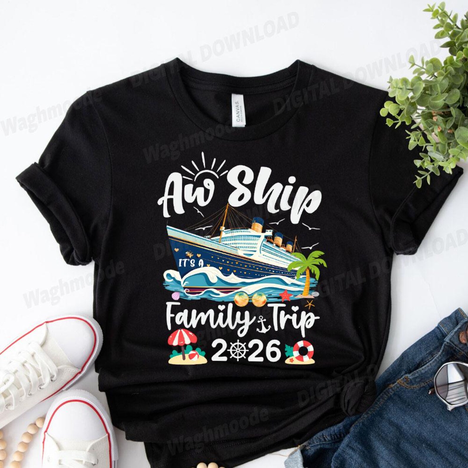 Aw Ship It's A Family Trip 2026 Family Matching Cruise Trip Png, Family ...