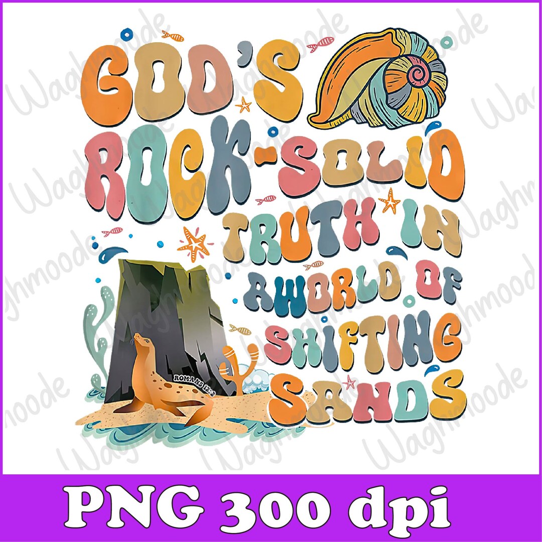 God's Rock Solid Breaker Rock Beach VBS 2024 Christian Png, Vacation ...