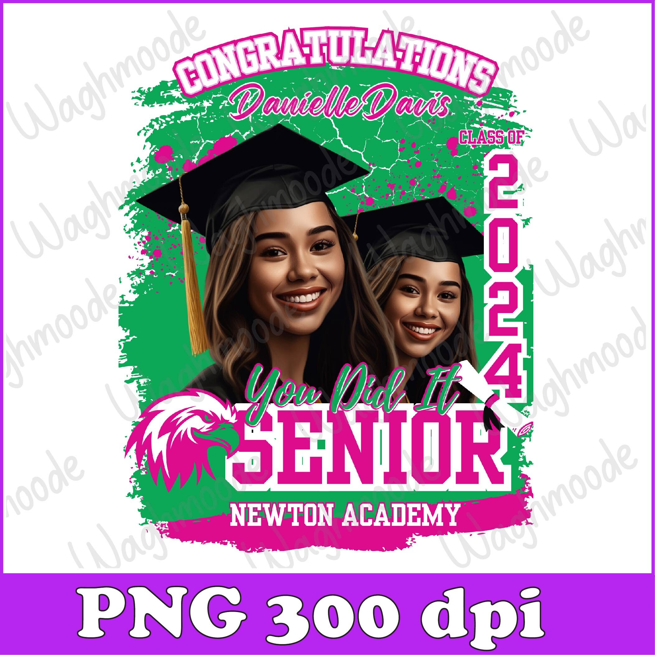 Personalized Photo Senior 2024 Png, Graduation Senior 2024 Png, 2024 ...