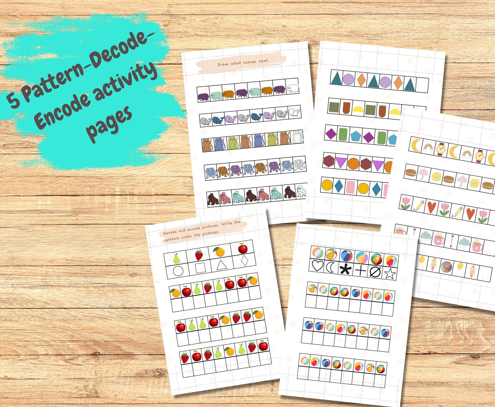 37 Printable Activity Pages for Kids! Preschool, Pre-k + Kindergarten ...