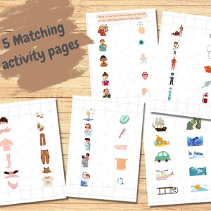 37 Printable Activity Pages for Kids! Preschool, Pre-k + Kindergarten ...