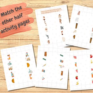 35 Printable Activity Pages for Kids! Pre-school Activity Bundle! Busy ...