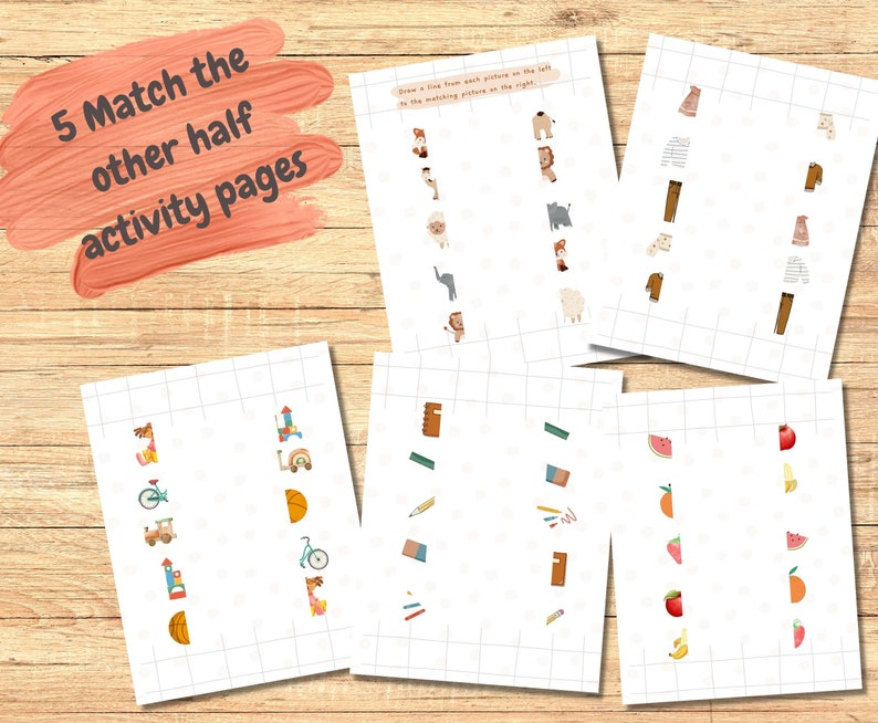 35 Printable Activity Pages for Kids! Pre-school Activity Bundle! Busy ...
