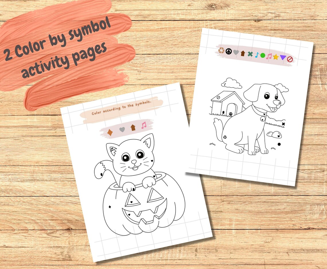 35 Printable Activity Pages for Kids Pre-school Activity Bundle Busy ...