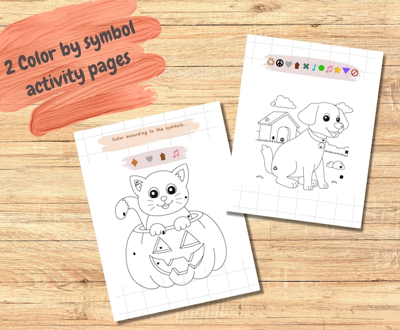 35 Printable Activity Pages for Kids Pre-school Activity - Etsy